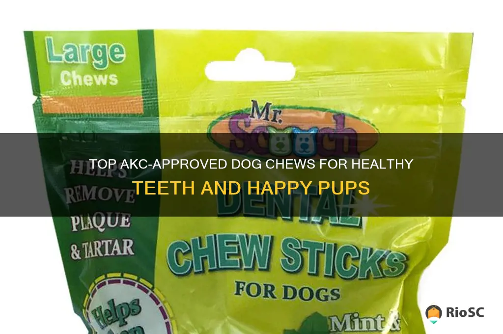 Top Akc-Approved Dog Chews For Healthy Teeth And Happy Pups | Riosc