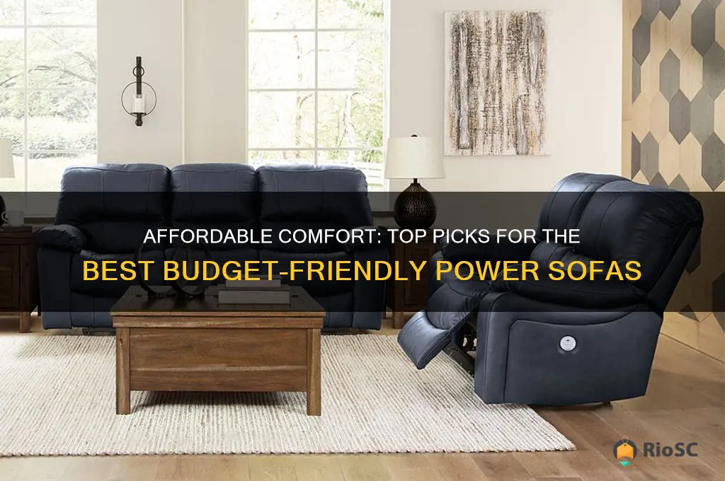 Affordable Comfort: Top Picks For The Best Budget-Friendly Power Sofas ...