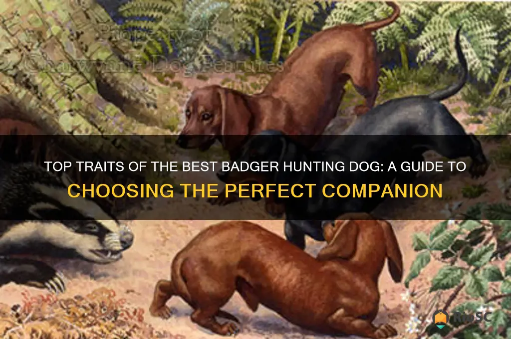Top Traits Of The Best Badger Hunting Dog: A Guide To Choosing The ...