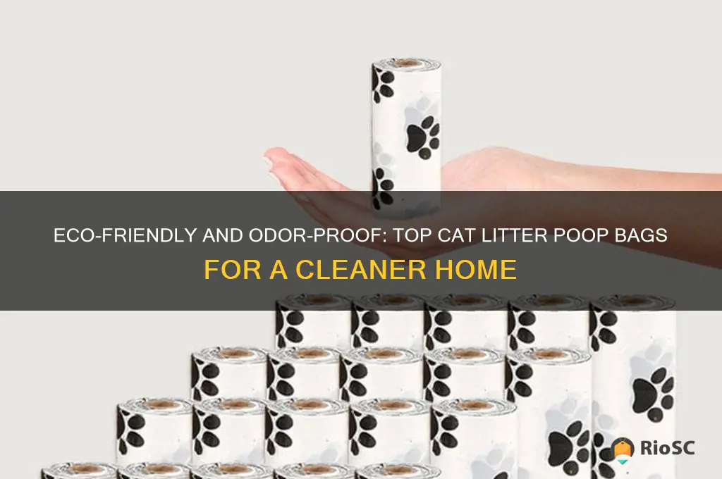 Eco-Friendly And Odor-Proof: Top Cat Litter Poop Bags For A Cleaner ...