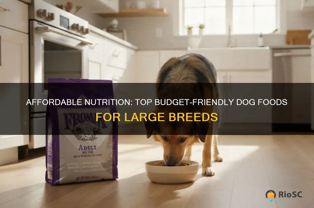 Affordable Nutrition: Top Budget-Friendly Dog Foods For Large Breeds ...