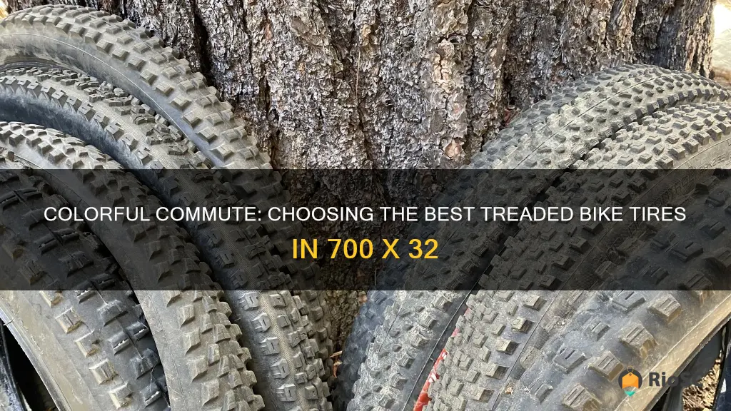 Colorful Commute: Choosing The Best Treaded Bike Tires In 700 X 32 | Riosc