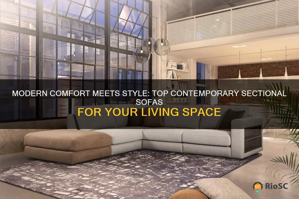 Modern Comfort Meets Style: Top Contemporary Sectional Sofas For Your ...