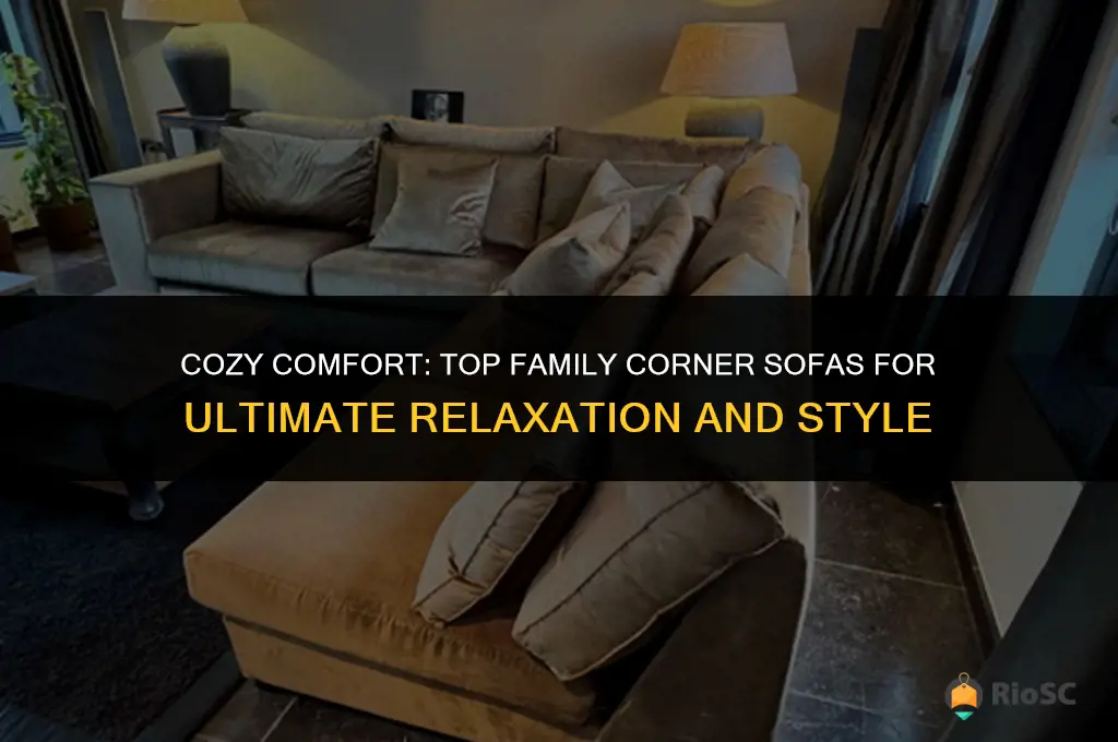 Cozy Comfort: Top Family Corner Sofas For Ultimate Relaxation And Style ...