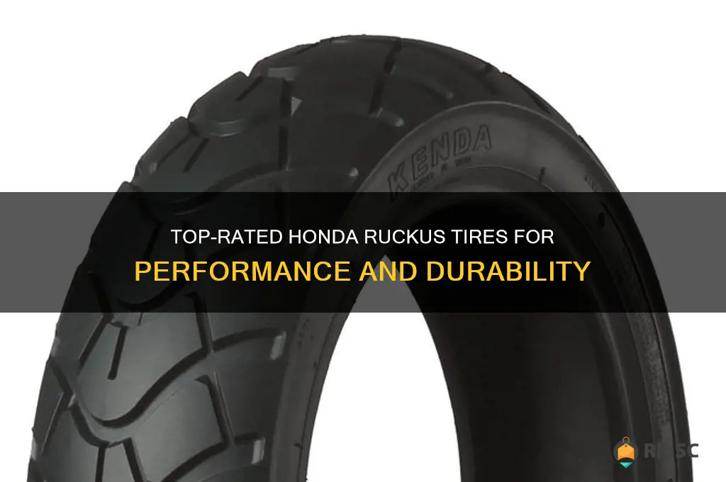 Top-Rated Honda Ruckus Tires For Performance And Durability | Riosc