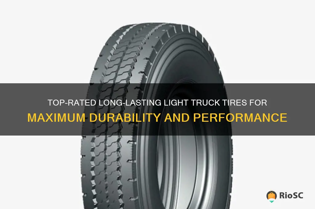 Top-Rated Long-Lasting Light Truck Tires For Maximum Durability And ...