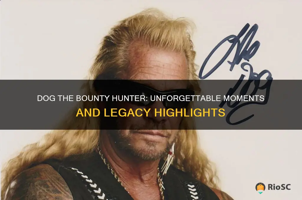 Dog The Bounty Hunter: Unforgettable Moments And Legacy Highlights | Riosc
