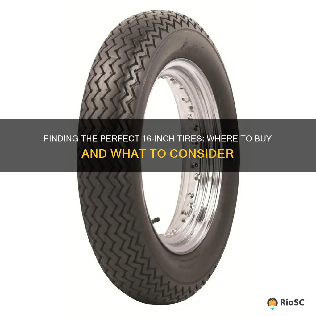 Finding The Perfect 16-Inch Tires: Where To Buy And What To Consider ...