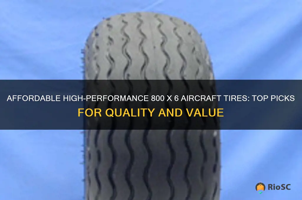 Affordable High-Performance 800 X 6 Aircraft Tires: Top Picks For ...
