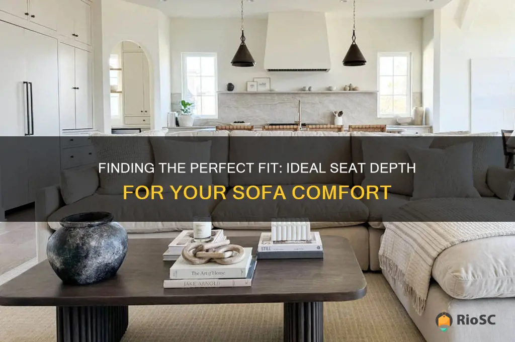 Finding The Perfect Fit: Ideal Seat Depth For Your Sofa Comfort | Riosc