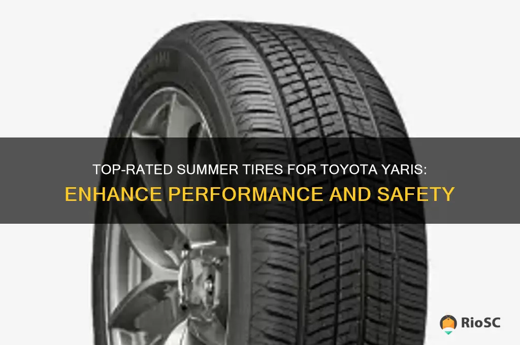 Top-Rated Summer Tires For Toyota Yaris: Enhance Performance And Safety ...