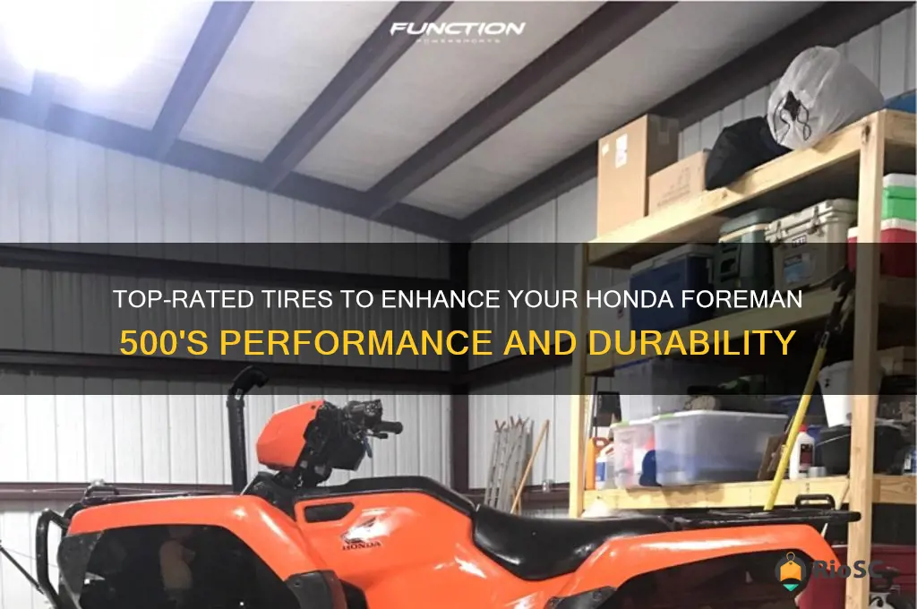 Top-Rated Tires To Enhance Your Honda Foreman 500'S Performance And ...