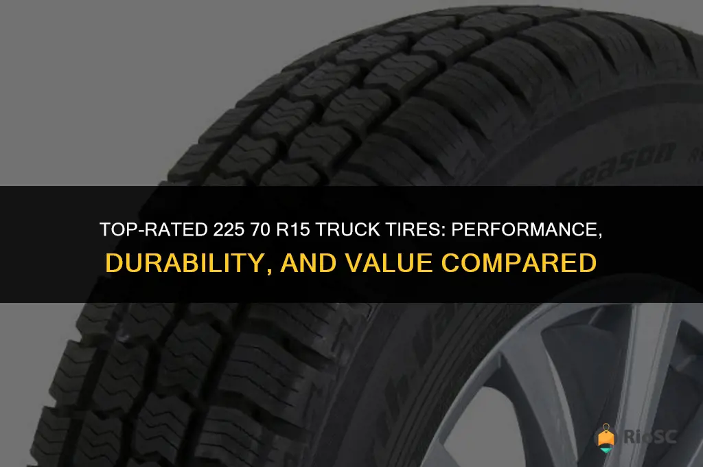 Top-Rated 225 70 R15 Truck Tires: Performance, Durability, And Value ...