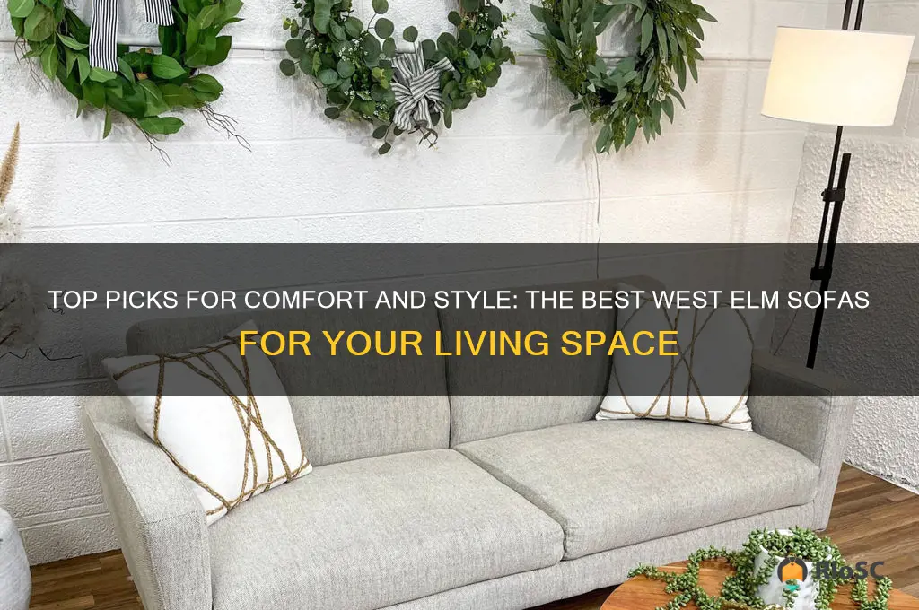 Top Picks For Comfort And Style: The Best West Elm Sofas For Your ...